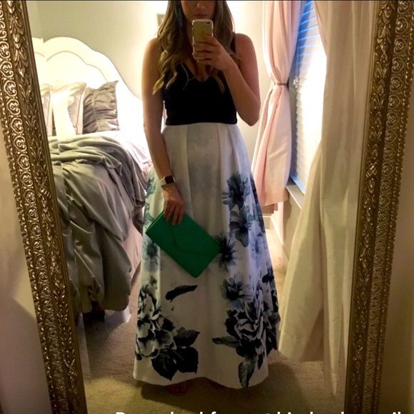 Xscape | Dresses | Beautiful Xscape Floral A Line Gown | Poshmark